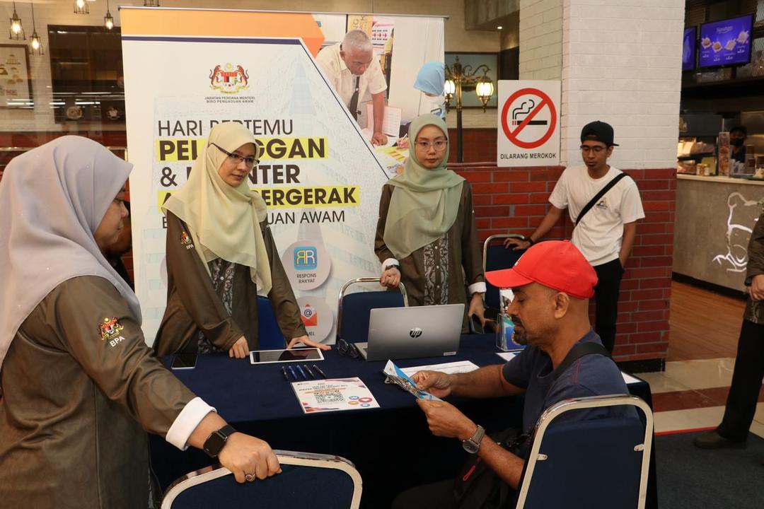 HARI BERTEMU PELANGGAN DAN KAUNTER ADUAN BERGERAK BPA